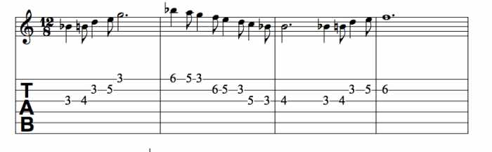 Blues Guitar Lesson • How To Use The Combination Scale. Chords, Solos ...