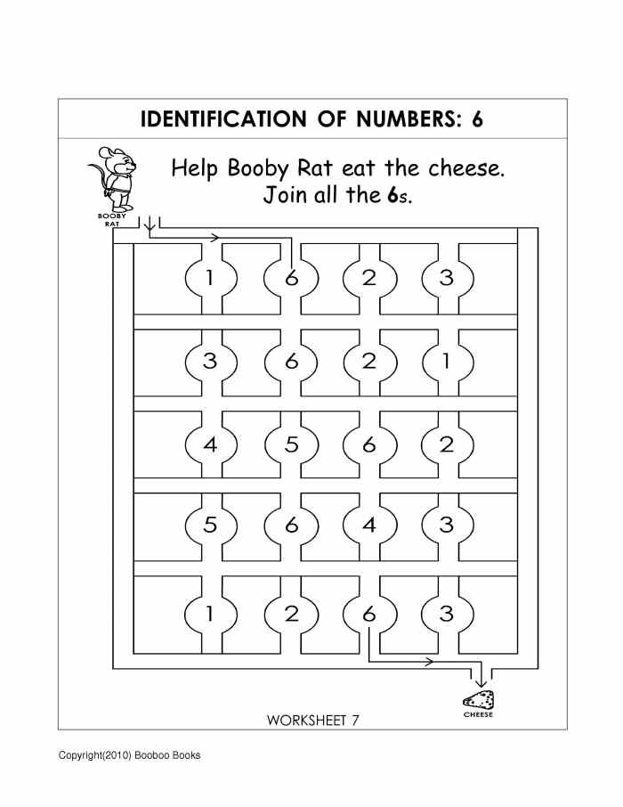 Number recognition worksheets & activities - HubPages