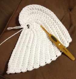 Angel Wing Dishcloth Free Crochet Pattern! - HubPages