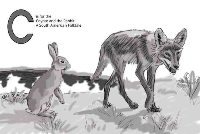 The Coyote and the Rabbit Folktale - HubPages