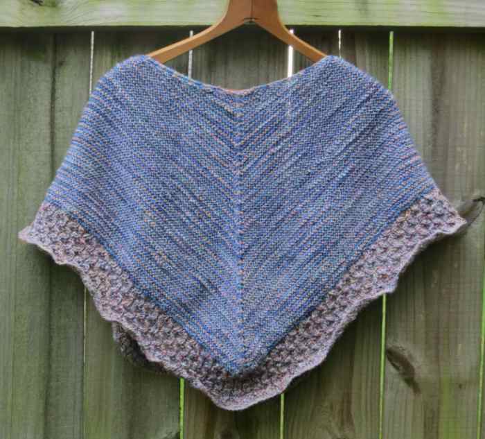 Free Knitting Pattern: Lightweight Textured Shawl - HubPages