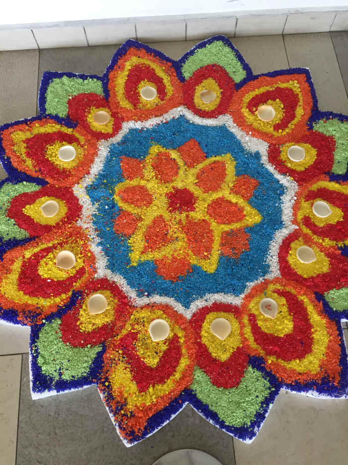 How to Draw a Kolam for Diwali - HubPages