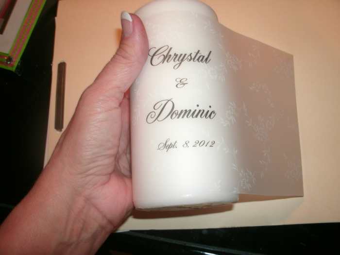 How To Make An Easy Wedding Unity Candle Set For CHEAP! - HubPages