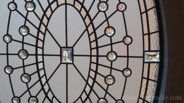 Home Improvement Ideas - Leaded Glass Windows Transoms Kitchen Bath and ...