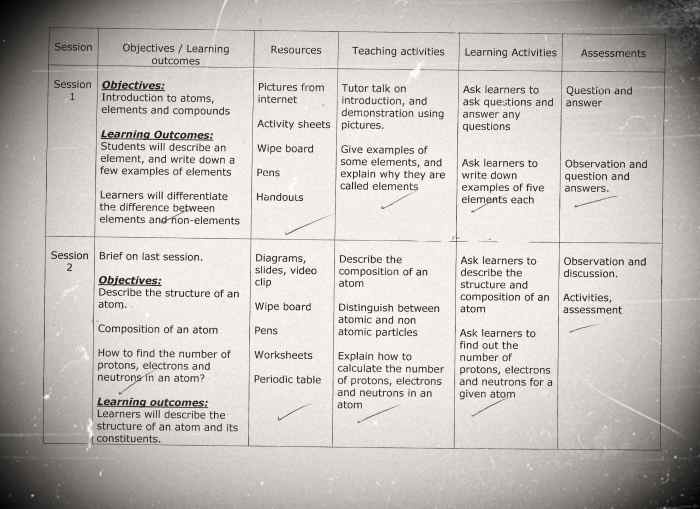 Produce a learning programme / scheme of work in your subject area ...