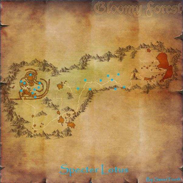 Botany Job- Forsaken World Guide to Locations of Plants for Botanist ...