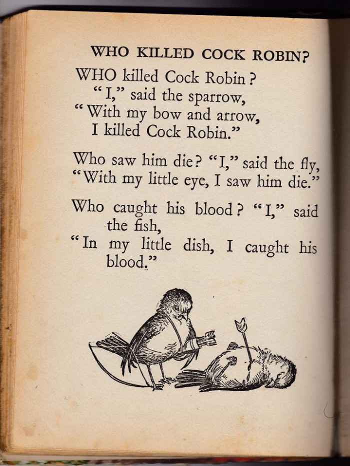 Who Killed Cock Robin HubPages