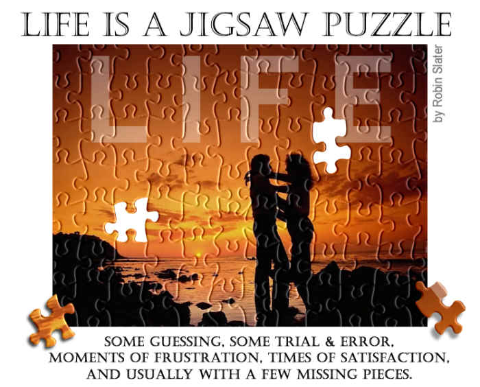 Life Is Like a Jigsaw Puzzle Look to the Bible for the Missing Peace ...