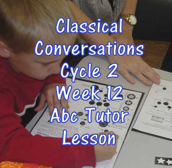CC Cycle 2 Week 12 Lesson for Abecedarian Tutors - HubPages