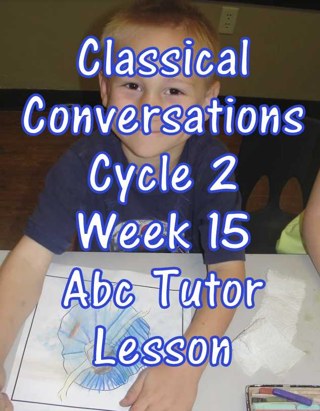 CC Cycle 2 Week 15 Plan for Abecedarian Tutors - HubPages
