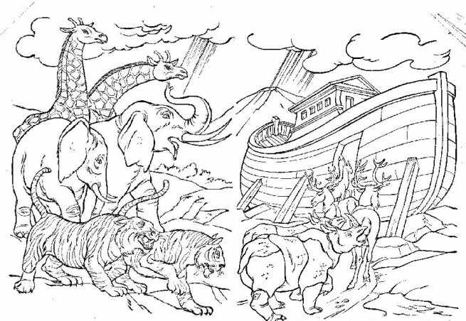 'Animals in the Bible' Printable Coloring Pages - HubPages