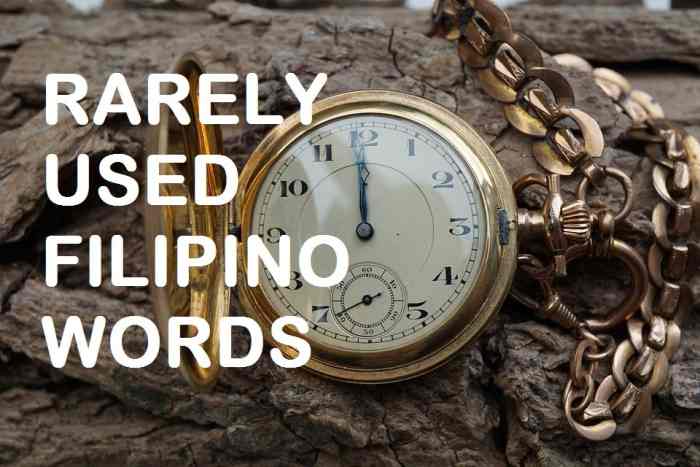 24 Rarely Used Filipino Words You Need to Know - HubPages