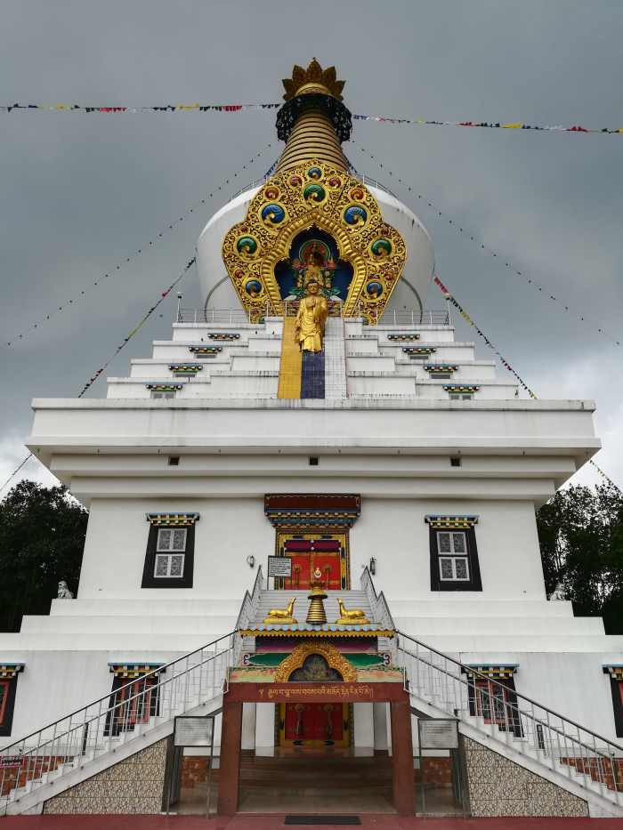 Tibetan Buddhism - Stupas Depicting Major Events in the life of the ...