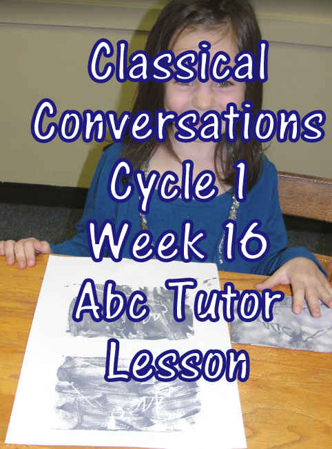 CC Cycle 1 Week 16 Lesson for Abecedarian Tutors - HubPages