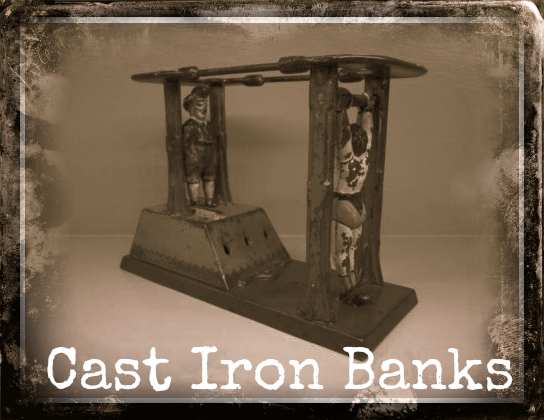 Vintage Antique Cast Iron Banks - HubPages
