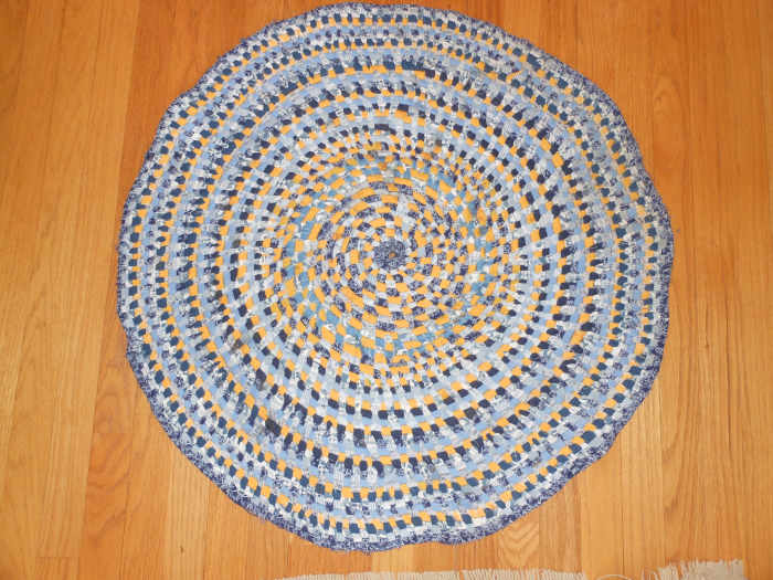 How To Make A Coiled - No Sew Clothesline Rag Rug - HubPages
