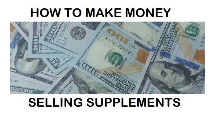 How to Make Money Selling Supplements from Home - HubPages