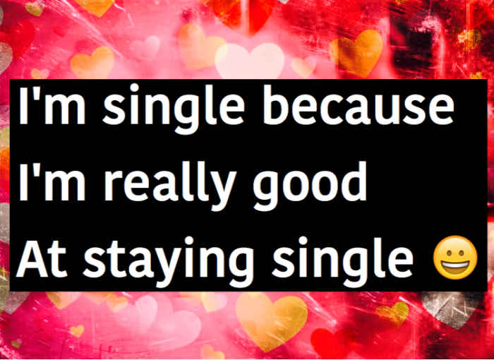 Why Are You Still Single? Funny Ways To Explain Why You Are Single ...