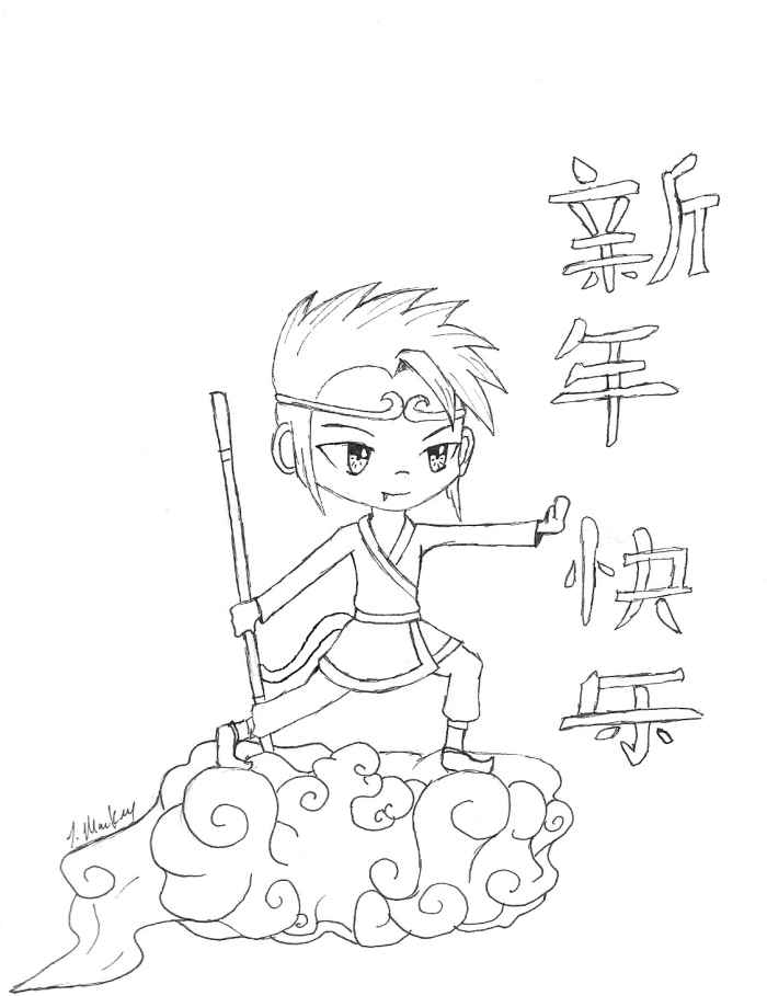 Kid Crafts for Year of the Monkey: Chinese New Year Art Projects and ...