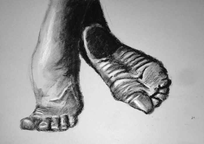 Drawing Feet for an Exercise - HubPages