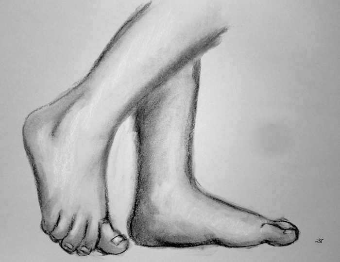 Drawing Feet for an Exercise - HubPages