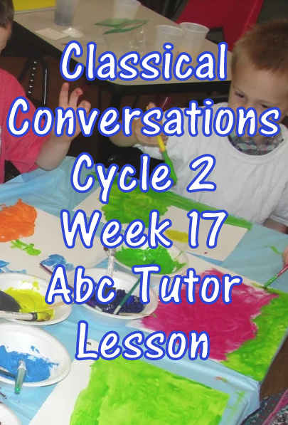CC Cycle 2 Week 17 Lesson for Abecedarian Tutors - HubPages