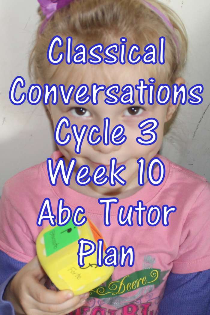 CC Cycle 3 Week 10 Lesson for Abecedarian Tutors - HubPages