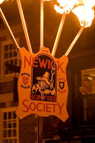 No Popery - Lewes Bonfire Night, procession, fireworks, and burning the ...