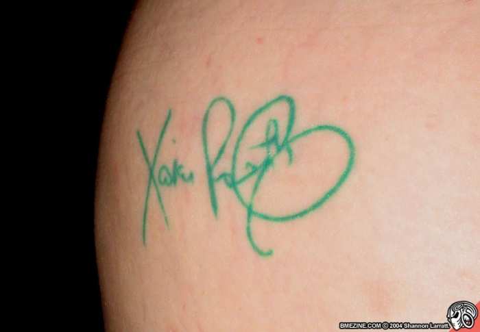 Tattoo Ideas: Signature Tattoos - HubPages
