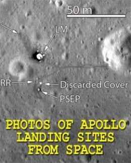 Photos of Apollo Moon Landing Sites From Space! - HubPages