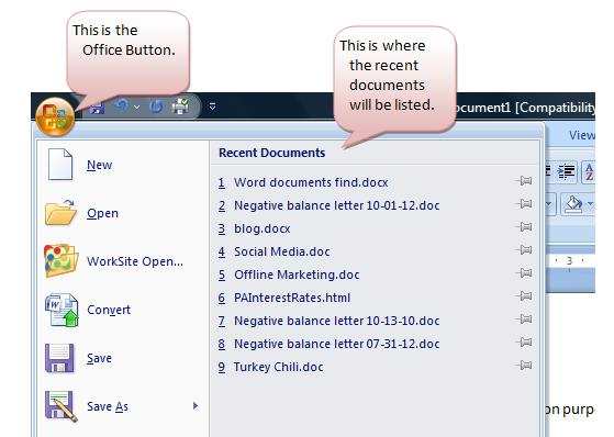 How to Find a Recently Modified Document on Microsoft Word - HubPages