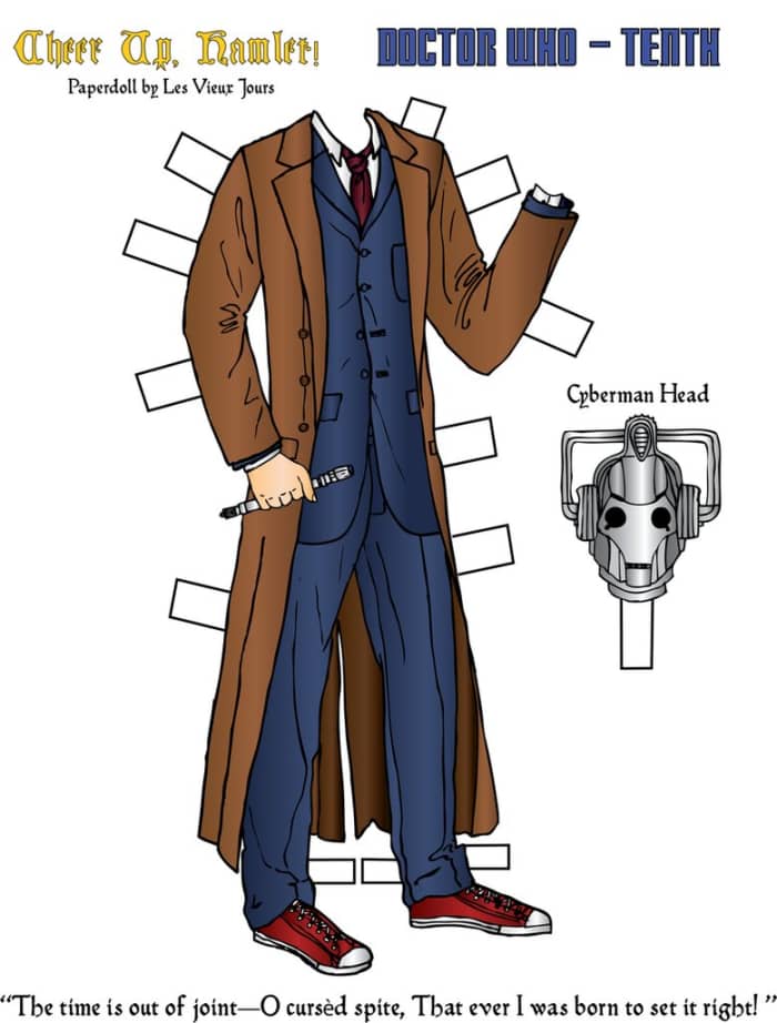 Printable Doctor Who Papercraft & Printables - HubPages