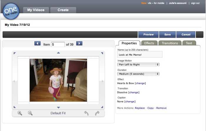 One True Media- A Free Site to Make Your Own Photo or Video Montage ...
