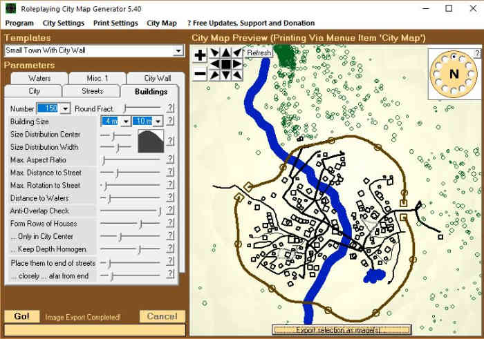 Creating Fantasy City Maps for Roleplaying Games With GIMP 2.8 (2.10.12 ...