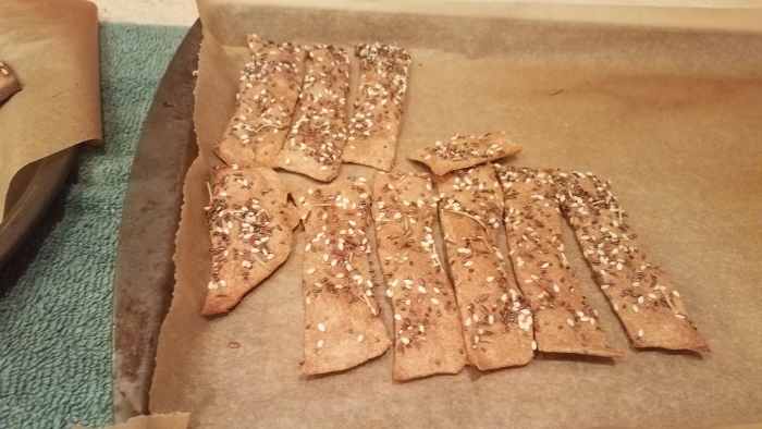 Homemade Seed Crackers With Whole Wheat Flour - HubPages