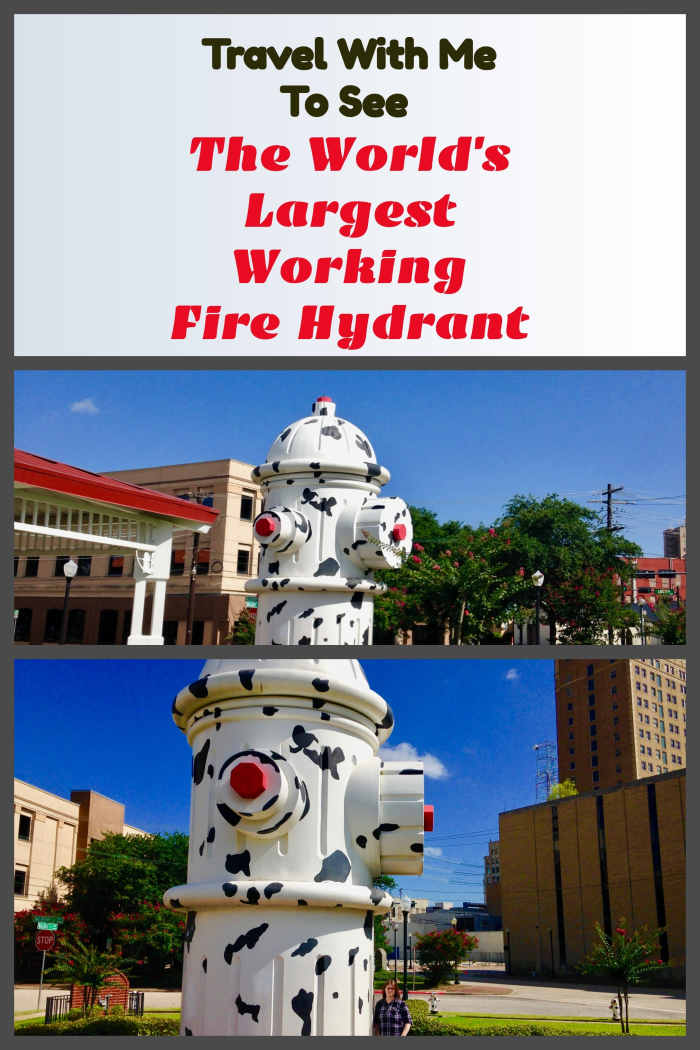 Visit the World's Largest Working Fire Hydrant in Beaumont, TX ...