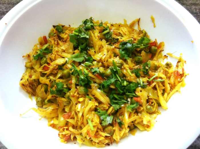 Patta Gobi Matar (Cabbage Green Pea Curry) Recipe - HubPages