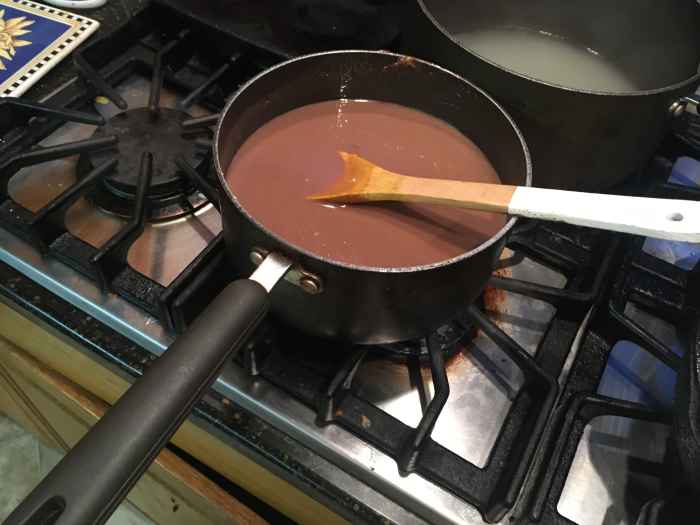 Creamy Soft Serve White Chocolate Butterscotch and Red Bean Paste Ice ...