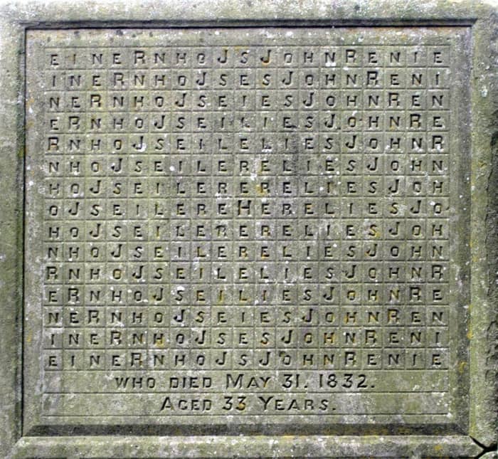 The Strange And Wonderful Story Of The Bean Puzzle Tombstone HubPages the-strange-and-wonderful-story-of-the-bean-puzzle-tombstone-hubpages