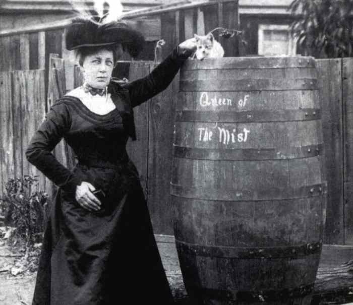 Annie Edson Taylor: First Person to Survive Going Over Niagara Falls in ...