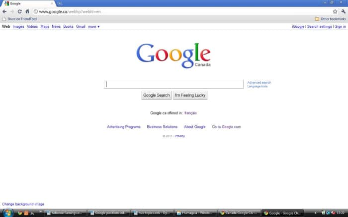 Canada Google CA : www google ca : Google Canada: Search, Webhp ...