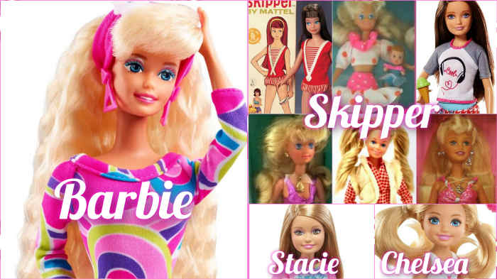 Barbie's Sisters, Brother, and Lost Siblings: Names and Ages - HubPages
