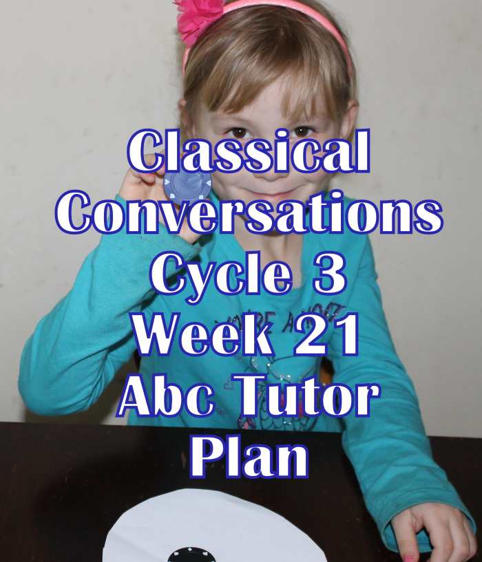 CC Cycle 3 Week 21 Lesson for Abecedarian Tutors - HubPages
