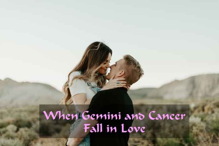 Everything You Need to Know about Gemini and Cancer Falling in Love ...