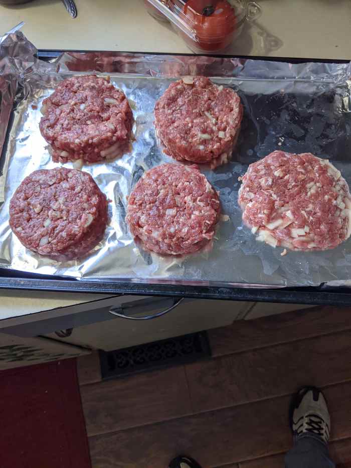Pork Burgers Infused with Diced Onions Broiled - HubPages