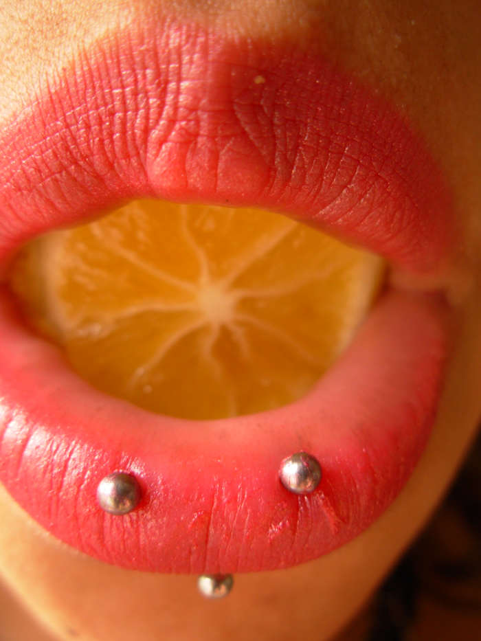 Lip Piercings: Labret, Lowbret, and Madonna Pictures - HubPages