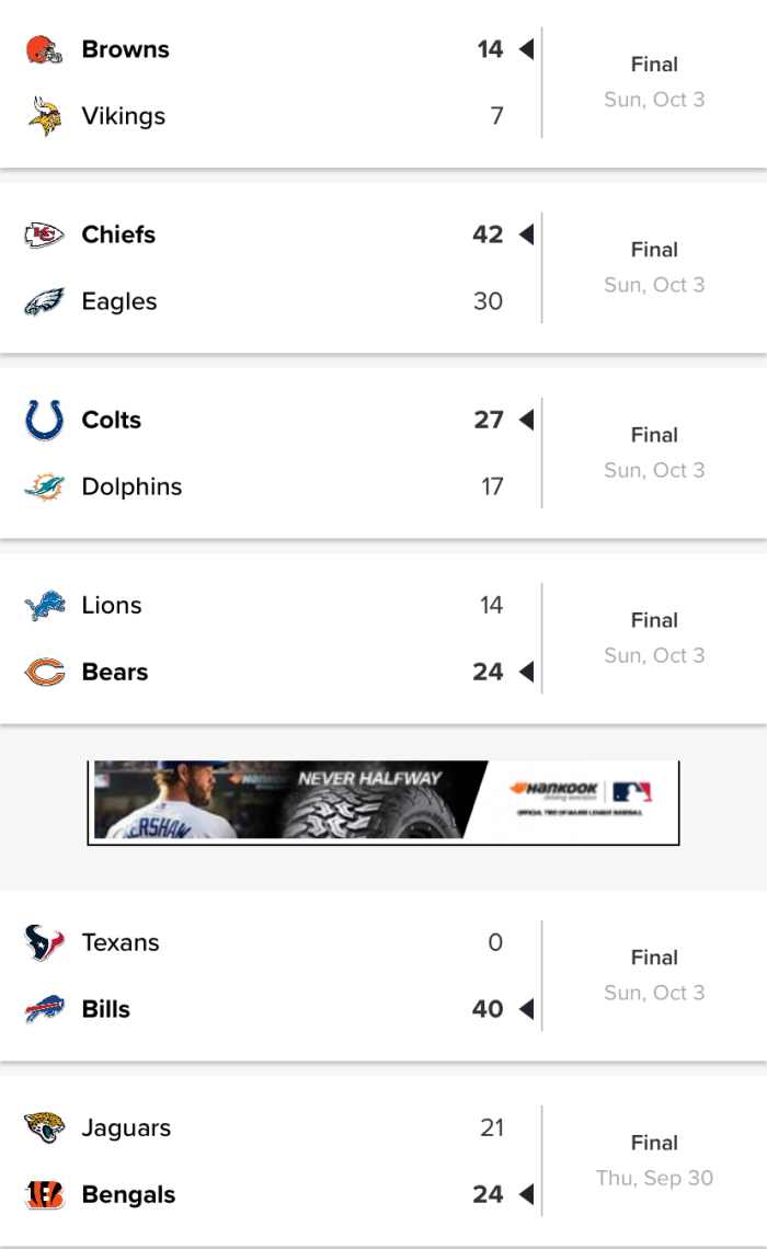 NFL Week 4 Reaction - HubPages