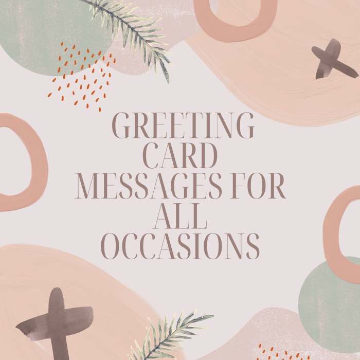 Sample Greeting Card Messages and Wishes for All Occasions - HubPages