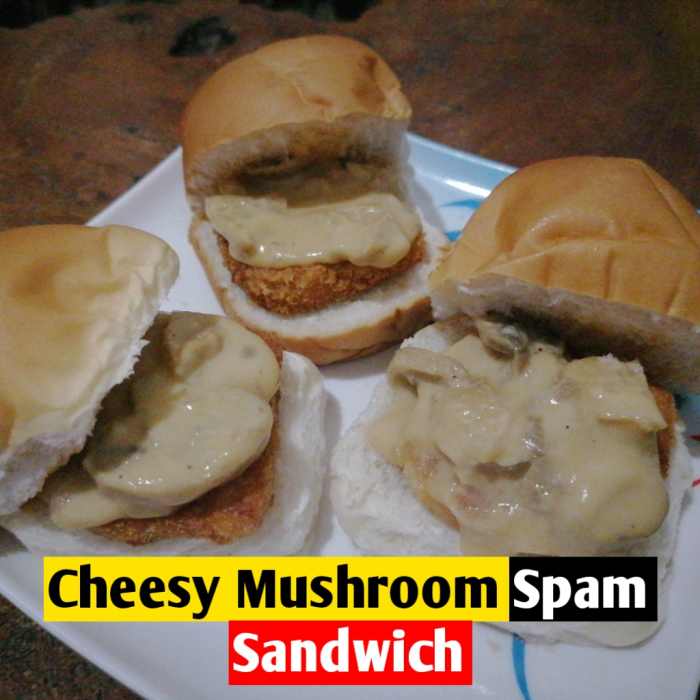 Cheesy Mushroom Spam Sandwich - HubPages