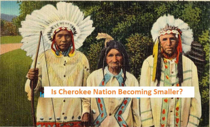 Downsizing Cherokee Nation in 500 Years of Politics - Soapboxie
